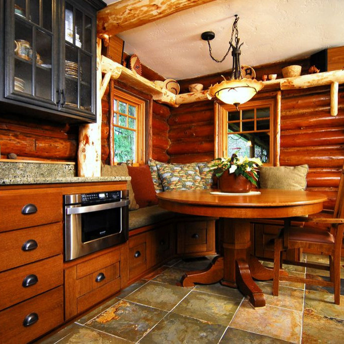 75 Beautiful Rustic Kitchen Pictures & Ideas | Houzz