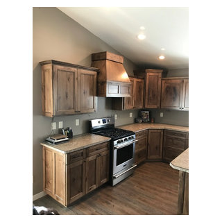 Rustic Maple Cabinets - Traditional - Kitchen - Other - by Kannas ...