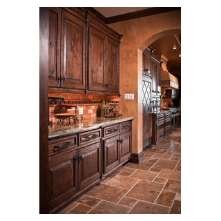 Rustic Ranch Home - Kitchen - Houston - by Osborne Cabinets and ...