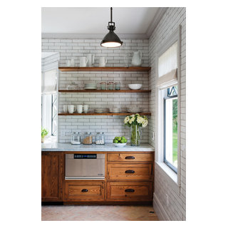 Rustic Reclaimed Chestnut - Rustic - Kitchen - Burlington - by Crown ...