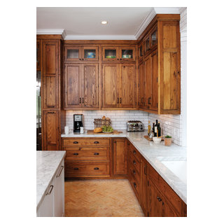 Rustic Reclaimed Chestnut - Rustic - Kitchen - Burlington - by Crown ...