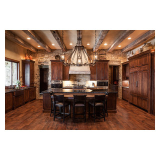 Rustic Texas Mesquite - Rustic - Kitchen - Austin - by Hardwood Design ...