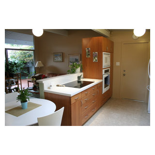 San Jose Eichler Kitchen - Midcentury - Kitchen - San Francisco - by ...