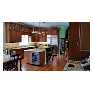 Sarah and Wills Kitchen Before and After - Traditional - Kitchen ...