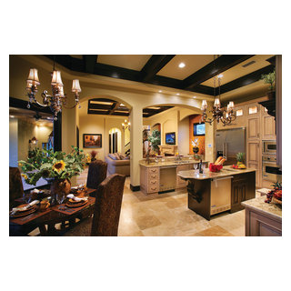 Sater Design Collection's 6786 "Ferretti" Home Plan - Mediterráneo ...