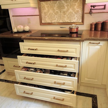 Under Cooktop Storage - Photos & Ideas | Houzz