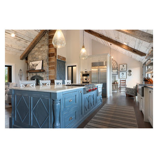 Scenic Farmhouse Remodel - Farmhouse - Kitchen - Other - by ABK ...