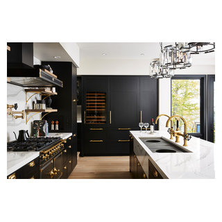 Schroeder MN Lake Home - Transitional - Kitchen - Minneapolis - by ...