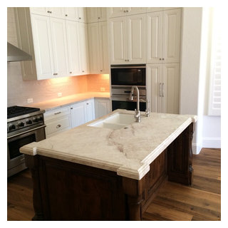 Scottsdale Traditional Kitchen, Taj Mahal Island - Traditional ...