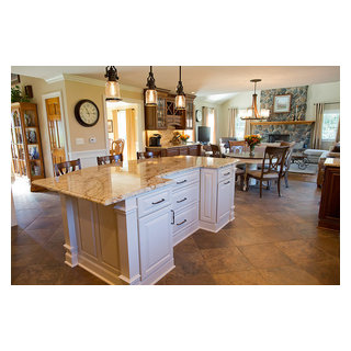 Seamless Flow Kitchen by Crystal Cabinets - Traditional - Kitchen ...
