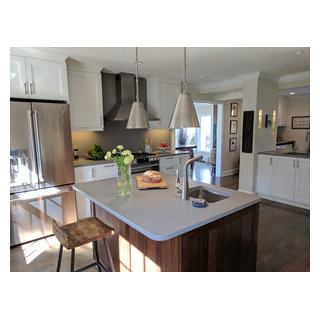 Serene Contemporary Kitchen - Transitional - Kitchen - New York - by ...