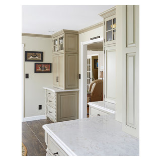 Shady Side Kitchen Remodel with Laundry Room - Traditional - Kitchen ...