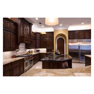 Shalimar Waterfront - Mediterranean - Kitchen - Miami - by DKM Custom ...