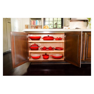 Shallow Cabinet Storage - Mediterranean - Kitchen - Los Angeles - by MC ...