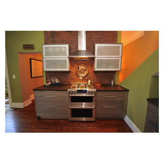 Shotgun Kitchen - Contemporary - Kitchen - Louisville - by Rock Paper ...