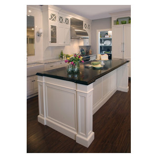Showroom - White Kitchen Display - Transitional - Kitchen - Boston - by ...