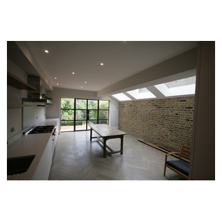 Side infill extension London - Eclectic - Kitchen - London - by Ajax ...