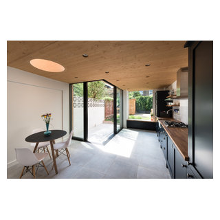 Side return extension in Bow - Transitional - Kitchen - London - by ...