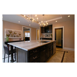 Simple and Sleek - Contemporary - Kitchen - Chicago - by DDK Kitchen ...