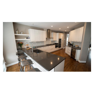 Singer Kitchen, Family Room and Bathroom Remodel - Modern - Kitchen ...