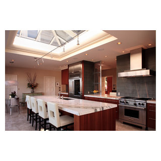 Sitting Room and Kitchen Addition - Contemporary - Kitchen - Portland ...