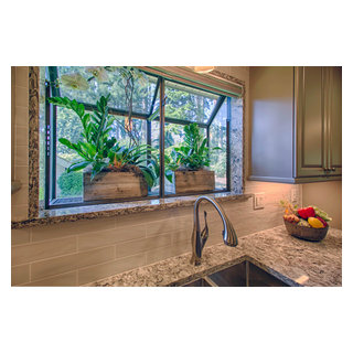 Slab Wrapped Window - Traditional - Kitchen - Seattle - by ctm Remodel ...