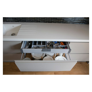 Sleek Handleless J-Profile Kitchen - Modern - Kitchen - Other - by ...