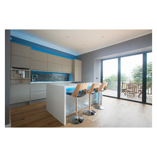 Sleek Handleless J-Profile Kitchen - Modern - Kitchen - Other - by ...