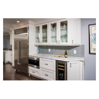 Sleek Professional Kitchen with a Modern Flare - Transitional - Kitchen ...