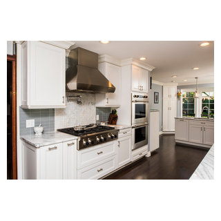 Sleek Professional Kitchen with a Modern Flare - Transitional - Kitchen ...