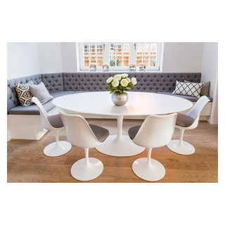 Sleek Scandinavian kitchen style - Scandinavian - Dining Room - London ...