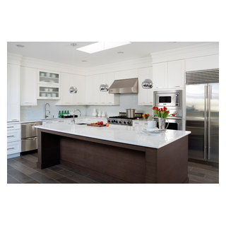 Sleek Transitional Kitchen - Transitional - Kitchen - DC Metro - by ...