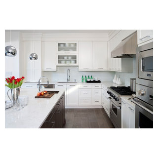 Sleek Transitional Kitchen - Transitional - Kitchen - DC Metro - by ...