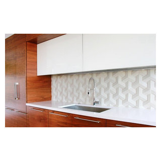 Slide N Hide - Hollywood Hills modern kitchen remodel - Modern ...