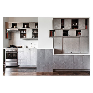 Sliding Kitchen - Contemporary - Kitchen - New York | Houzz