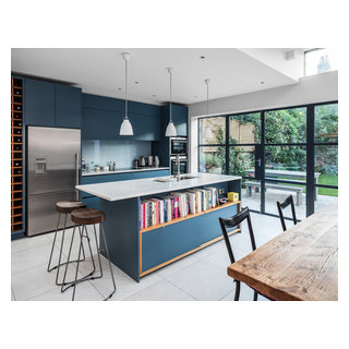 Slot House - Contemporary - Kitchen - London - by AU Architects Ltd | Houzz