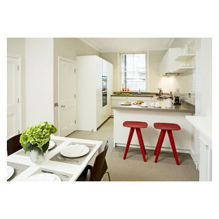 Small and Stylish - Contemporary - Kitchen - London - by Elan Kitchens ...