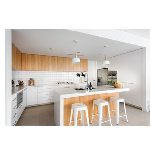 Small beach house - Contemporary - Kitchen - Perth - by David Wilkes ...