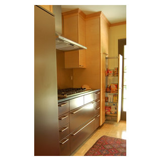 Small Galley Kitchen in 50's Ranch - Modern - Kitchen - Dallas - by ...