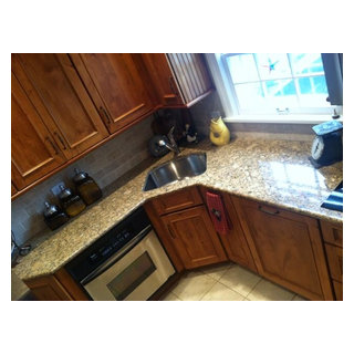 Small Kitchen - 8' x 9' 72 SF - Mediterranean - Kitchen - Cincinnati ...