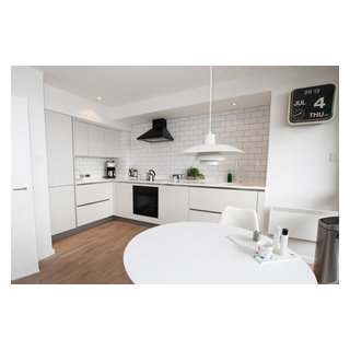 Small Kitchen Ideas - Contemporary - Kitchen - London - by LWK London ...