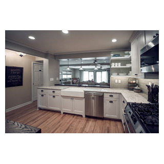 Small Kitchen Living Large - Transitional - Kitchen - Boston - by CMC ...