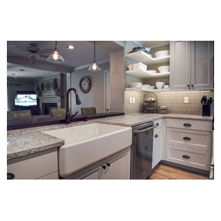 Small Kitchen Living Large - Transitional - Kitchen - Boston - by CMC ...