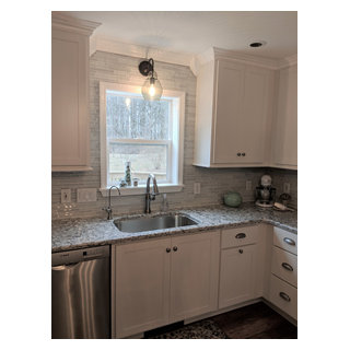 Small, quaint kitchen in Horseheads, NY - Transitional - Kitchen - New ...