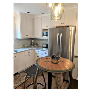 Small, quaint kitchen in Horseheads, NY - Transitional - Kitchen - New ...