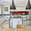 Small space, big kitchen - Contemporary - Kitchen - Surrey - by Pyram ...