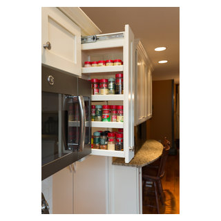 Smart Storage Solution in Kitchen Remodel Project - Traditional ...