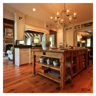 Smooth Face Reclaimed Oak - Rustic - Kitchen - New York - by Riverbend ...