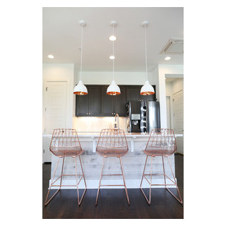 Mueller Masculine Midcentury Modern Townhouse - Midcentury - Kitchen ...