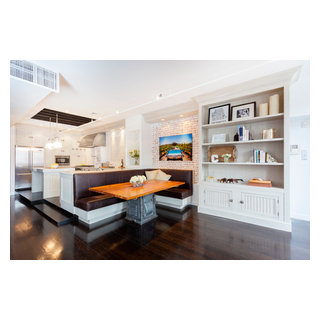 SoHo Loft NYC- Breakfast banquette area - Eclectic - Kitchen - New York ...